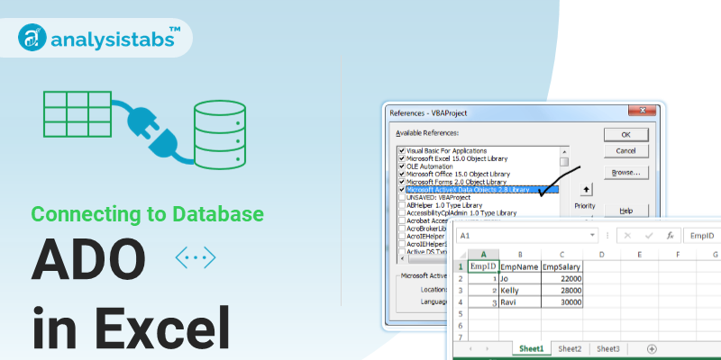 ADO Excel VBA SQL Connecting To Database Example Macros