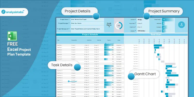 Project Plan Template Excel Free Download