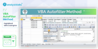 VBA Autofilter - Excel Filter Explained with Examples