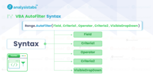 VBA Autofilter - Excel Filter Explained with Examples