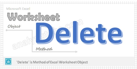 Delete Worksheet Method VBA Explained With Examples