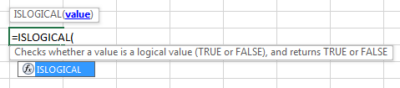 ISLOGICAL Function in Excel Formulas with Examples