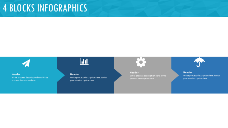 Infographics: Blocks Project Management Template