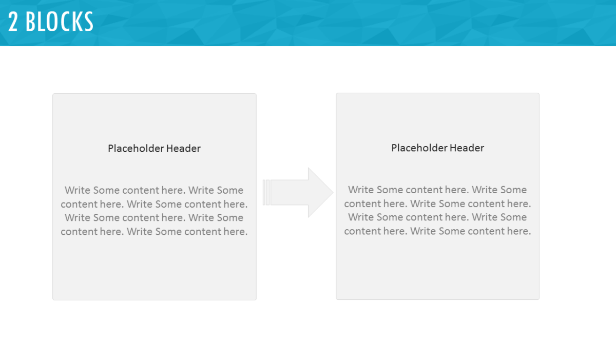 Infographics: Blocks Project Management Template