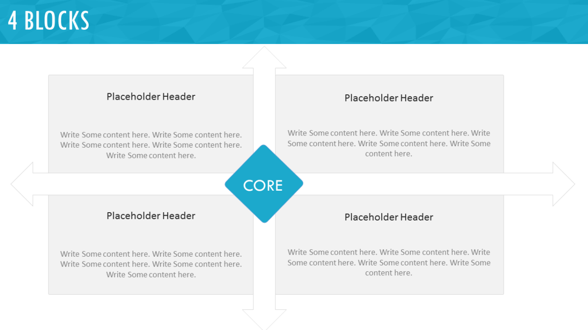 Infographics: Blocks Project Management Template