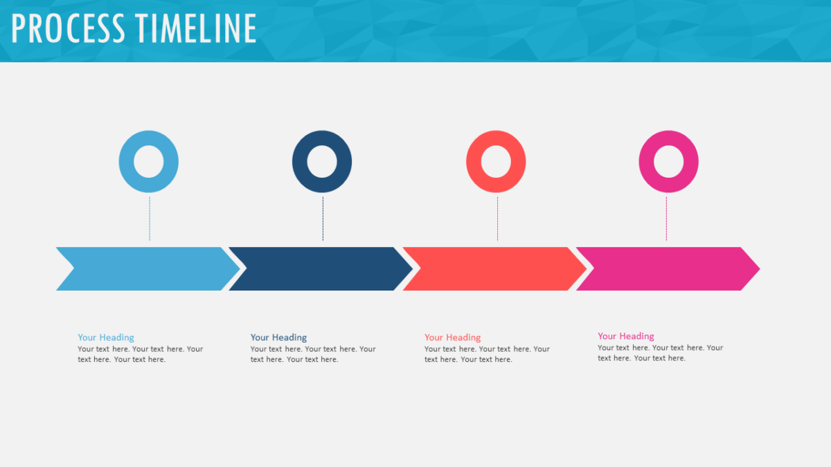 Infographics: Process & Time-line Project Management Templates