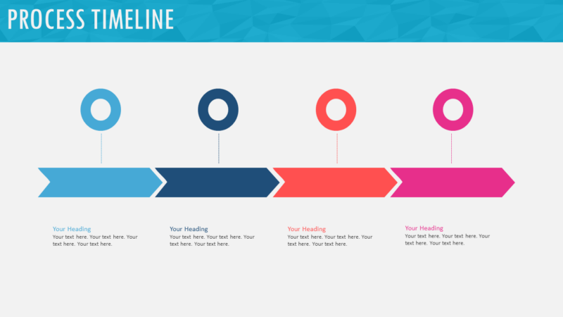 Infographics: Process & Time-line Project Management Templates