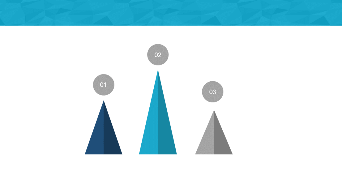 Infographics: Pyramid Project Management Template