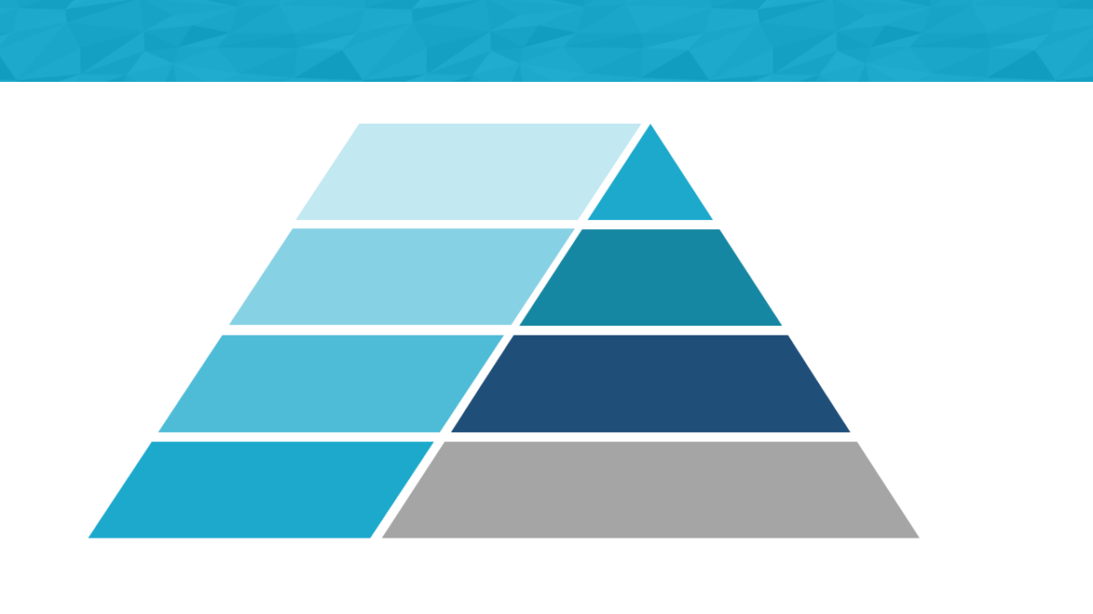 Infographics: Pyramid Project Management Template