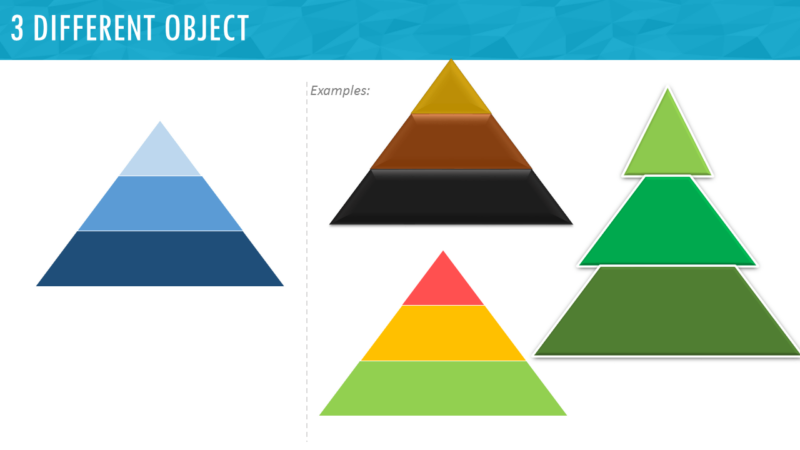 Infographics: Pyramid Project Management Template