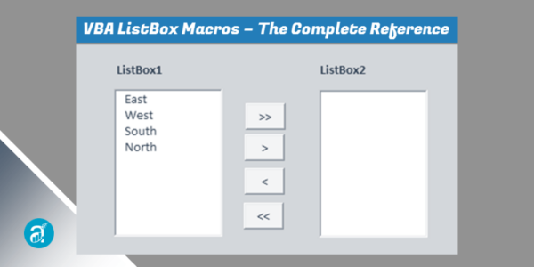 Listbox Vba Excel Adding Clearing Multiple Selection Examples