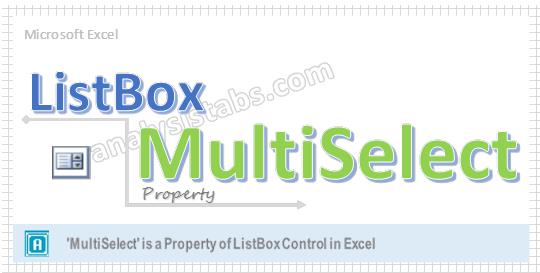 VBA MultiSelect Property Of ListBox Explained With Examples