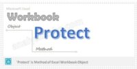 Protect Workbook Method VBA - Explained with Examples