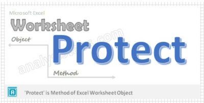 Protect Worksheet Method VBA - Explained with Examples