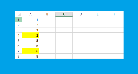 VBA Highlight Duplicates In A Column Excel