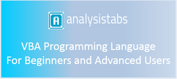 VBA Programming Tutorials Examples