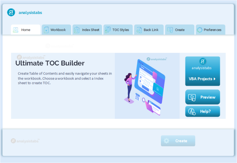 Ultimate TOC Builder - VBA Project - Analysistabs