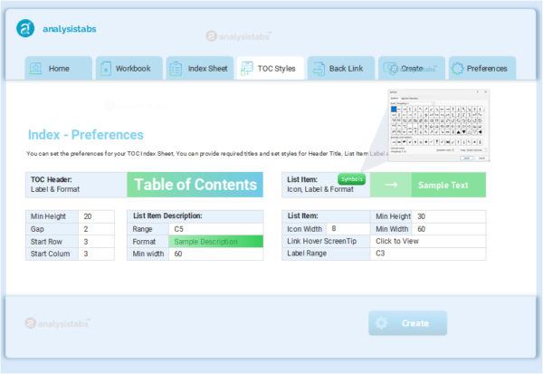 Ultimate TOC Builder - VBA Project - Analysistabs