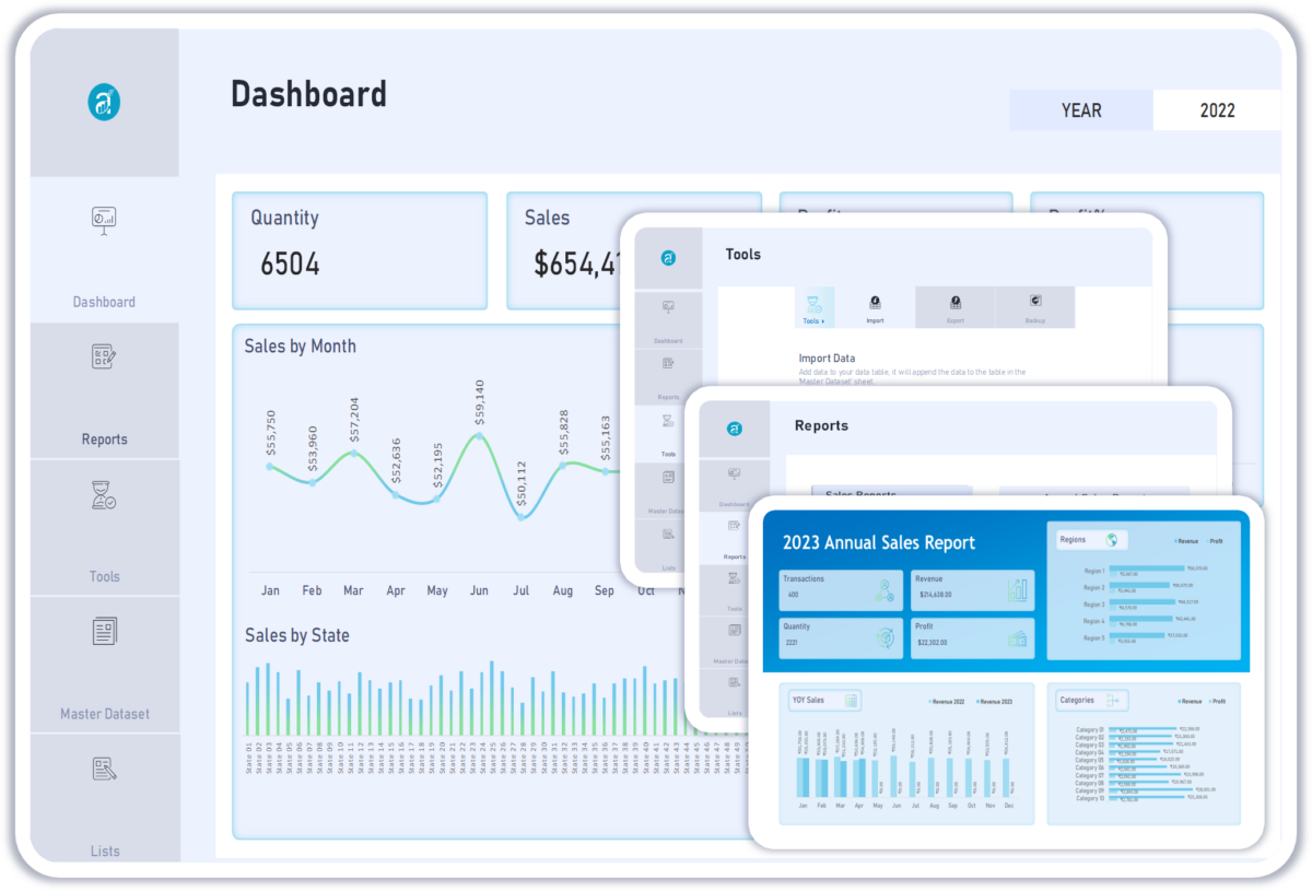 Sales Data Processing and Analysis Automation - Analysistabs