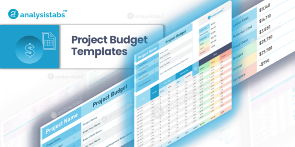 Project Budget Templates - Analysistabs