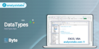 VBA Byte Data Type - Explained with Examples