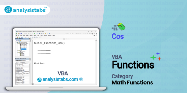 VBA Cos Function - Explained with Examples