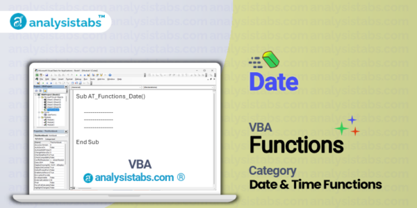 Vba Date Function Explained With Examples