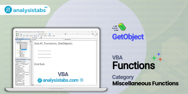 Vba Getobject Function Explained With Examples