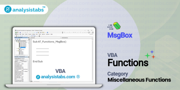 VBA MsgBox Function - Explained with Examples