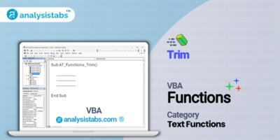 VBA Trim Function - Explained with Examples