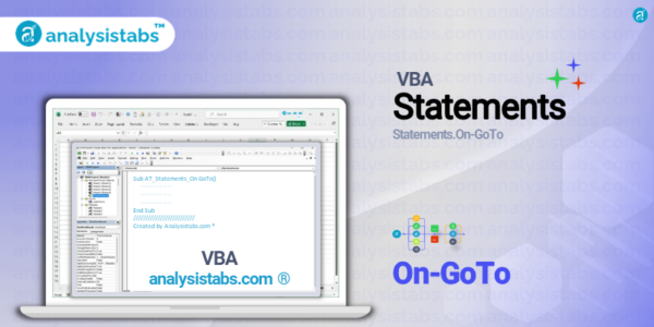 VBA On...GoTo Statement - Explained with Examples