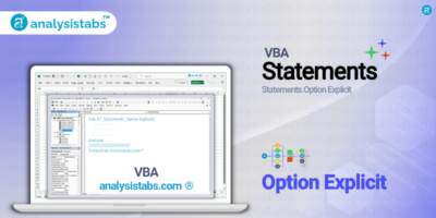 VBA Option Explicit Statement - Explained with Examples