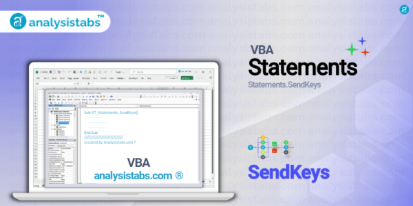 VBA SendKeys Statement - Explained with Examples VBA SendKeys Statement - Explained with Examples