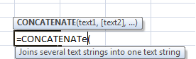 CONCATENATE Function in Excel Formulas with Examples