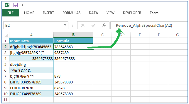 VBA Remove Alpha Special Characters From Range